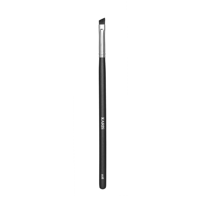 Karis Cosmetics 108 Angled Brow & Liner Brush - Review SOCO by Sociolla