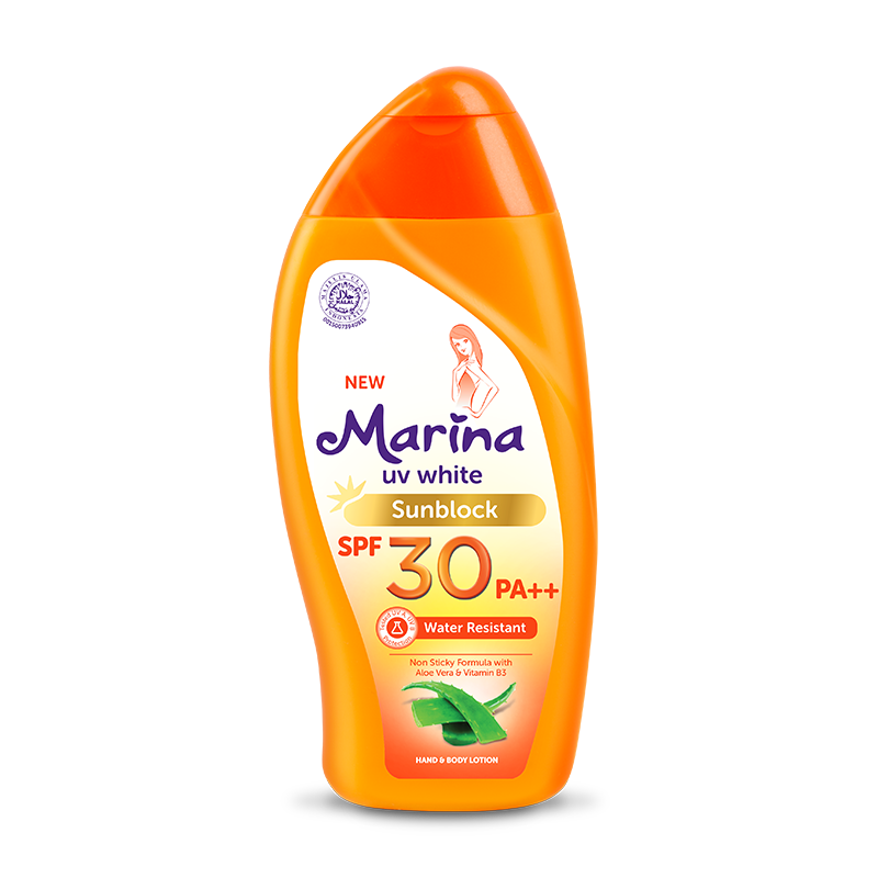 Marina UV White Sunblock - Review SOCO by Sociolla
